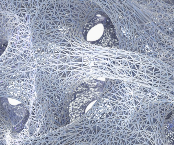 ArtStation - Superstructure Abstract Sculpture | Resources