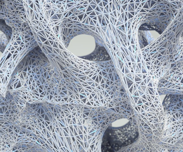 ArtStation - Superstructure Abstract Sculpture | Resources