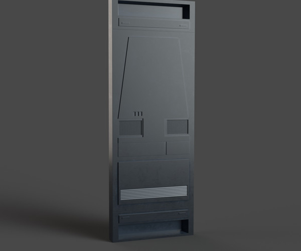 ArtStation - SciFi Wall Panels - 19 Parts - Walls and Details 3D model ...