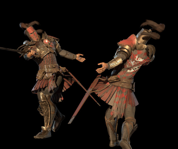 ArtStation - Knight low poly | Game Assets