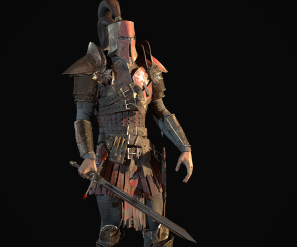 ArtStation - Knight low poly | Game Assets