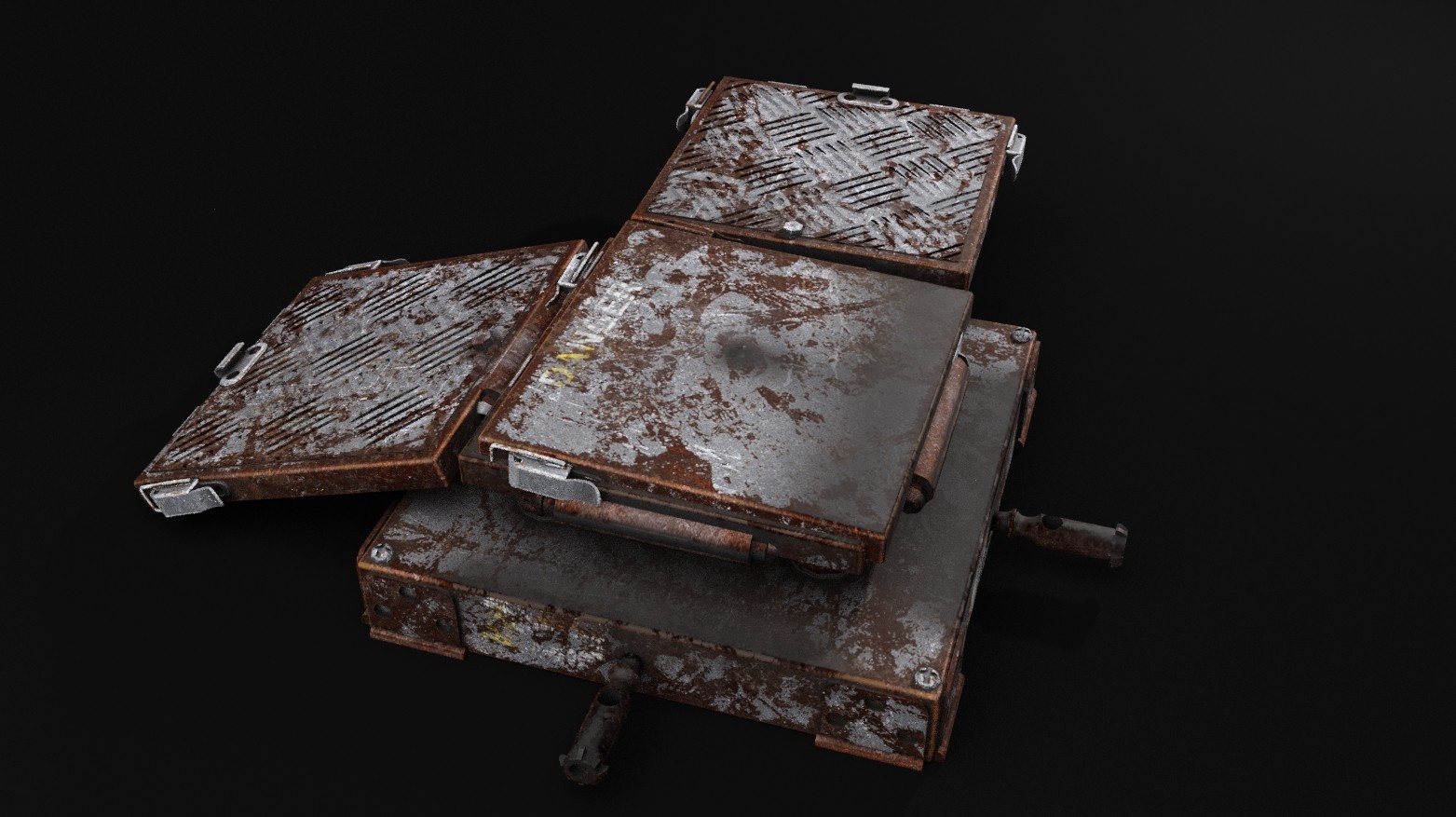 ArtStation - Explosive Pressure Mine {PBR} | Resources