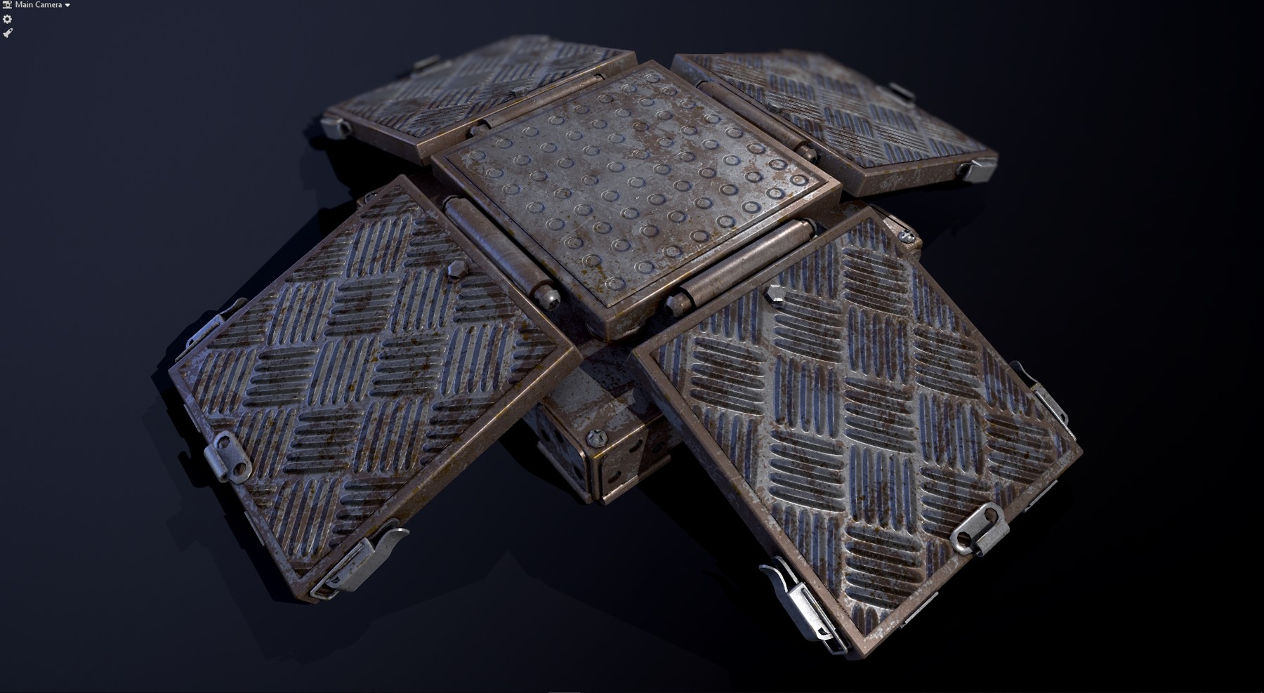 ArtStation - Explosive Pressure Mine {PBR} | Resources