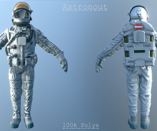 ArtStation - Astronaut {PBR} | Resources