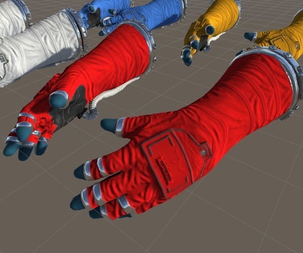 ArtStation - VR Astronaut Hand {PBR} [Animated/Optimized] | Resources