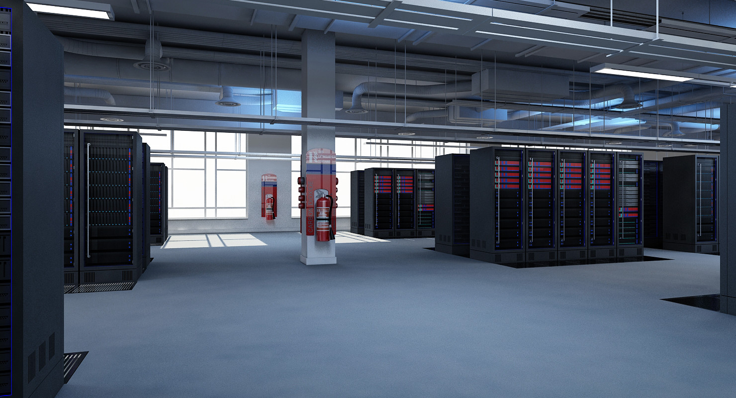 ArtStation - Data Communication Server Room | Resources