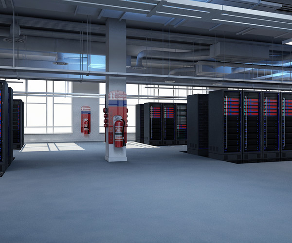 ArtStation - Data Communication Server Room | Resources