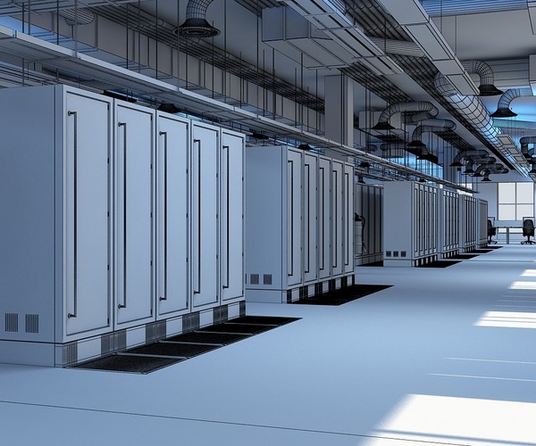 ArtStation - Data Communication Server Room | Resources