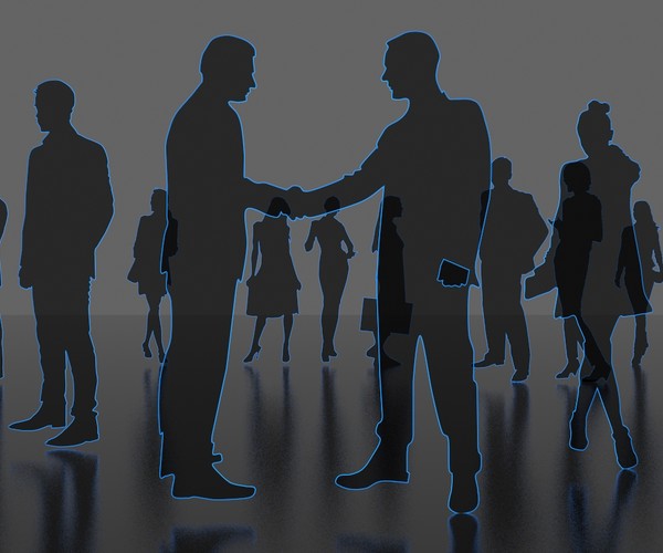 ArtStation - Silhouette Formal People | Resources