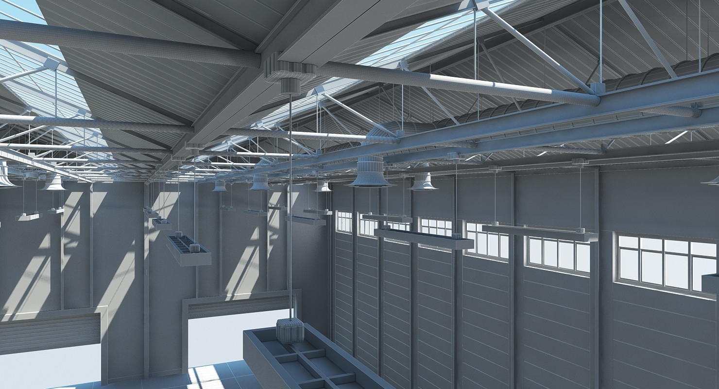 ArtStation - Warehouse 3d Model | Resources
