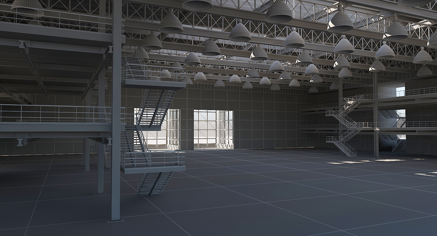ArtStation - Warehouse Interior Exterior | Resources