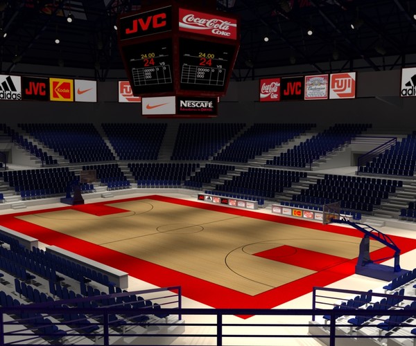 ArtStation - Basketball Arena | Resources