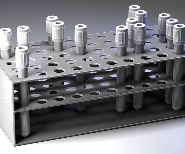 ArtStation - Blood Sample Rack | Resources