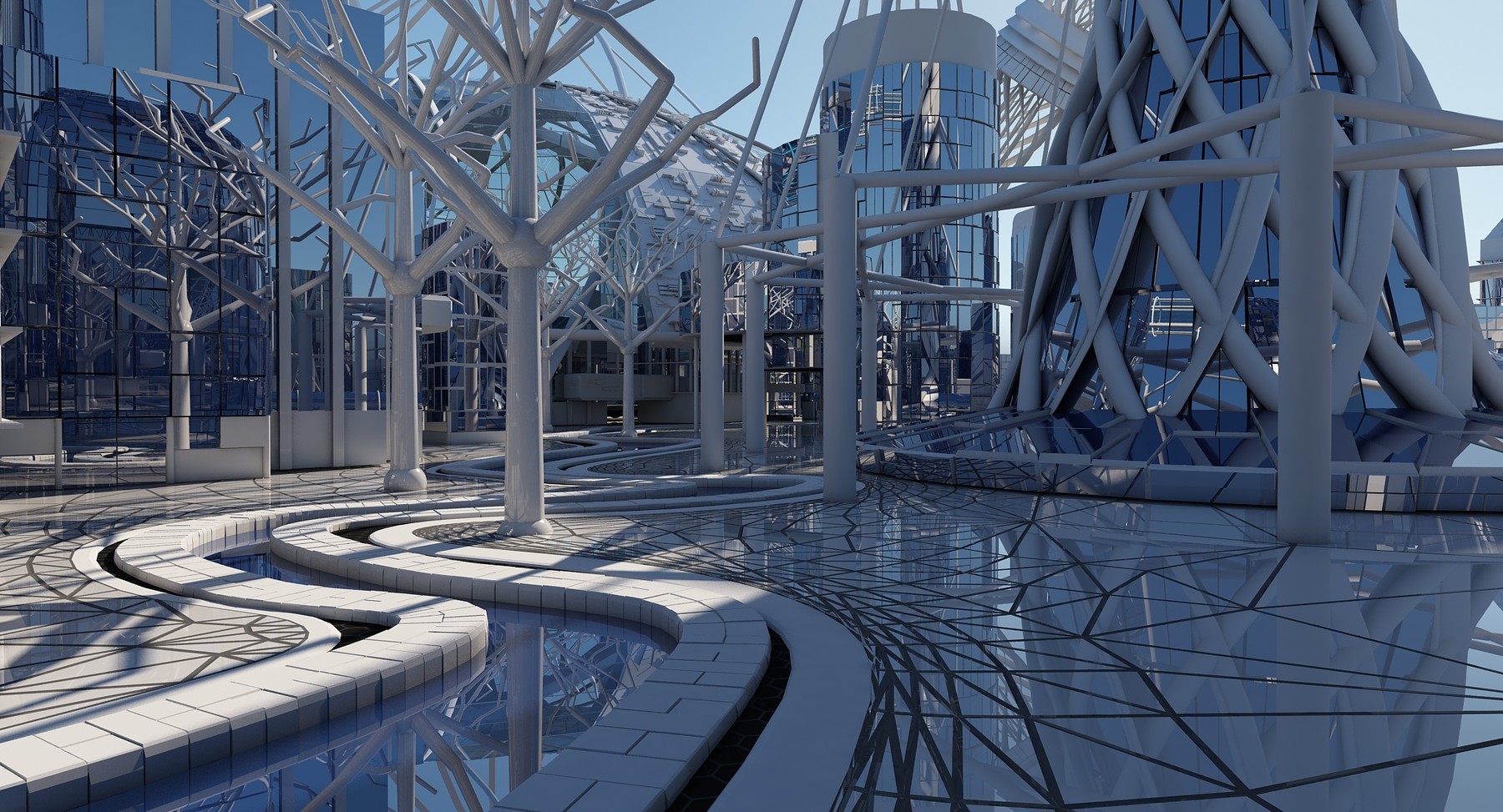 ArtStation - Future City HD 2018 | Resources