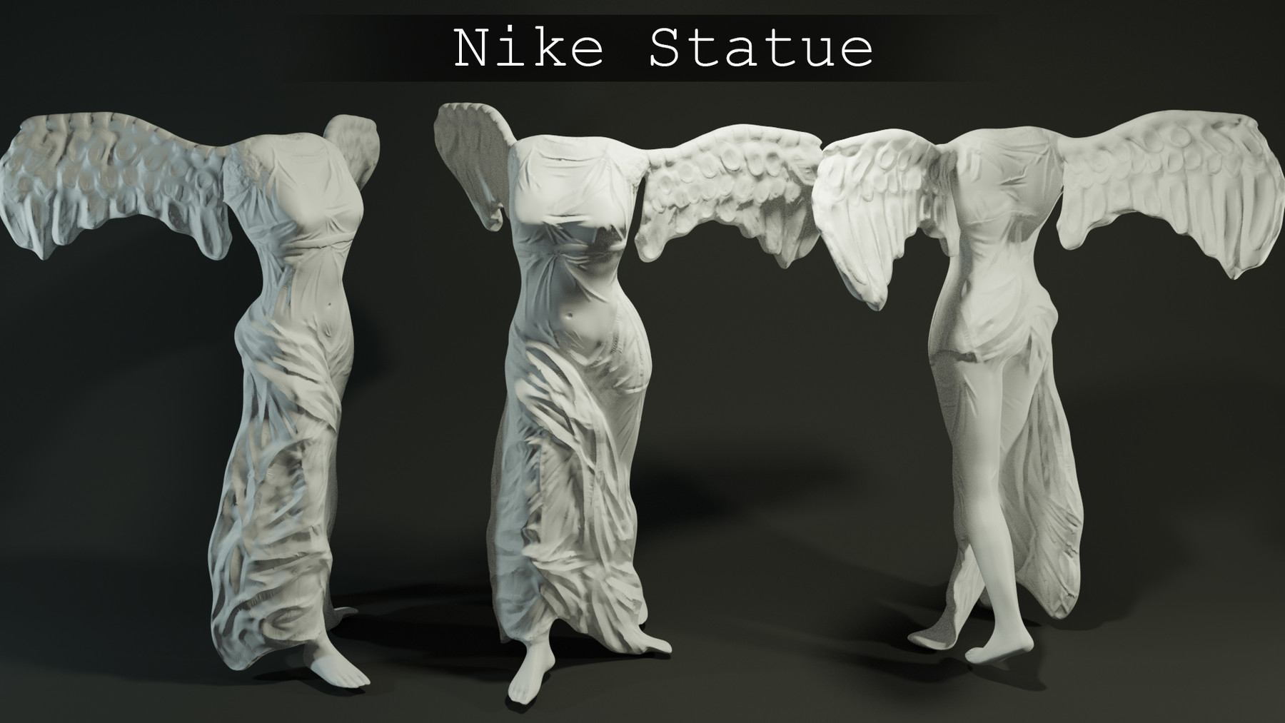 ArtStation - Nike Statue | Resources