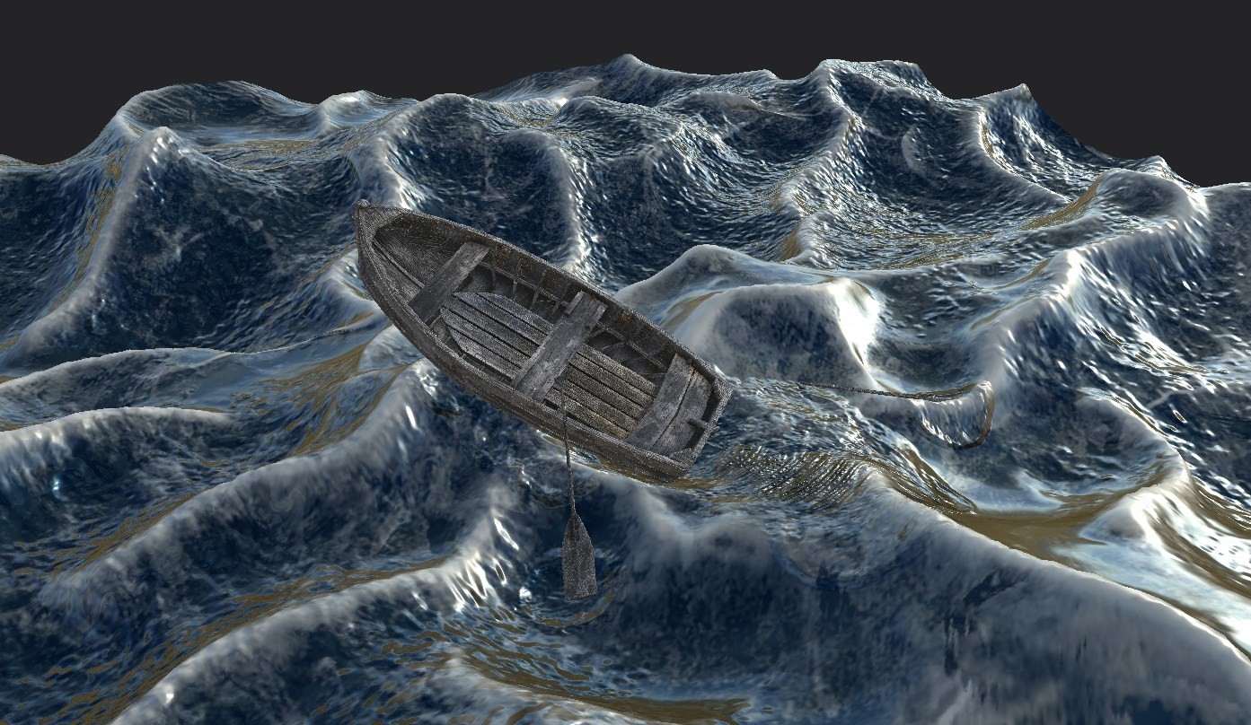 ArtStation - Boat Scene {PBR} | Resources