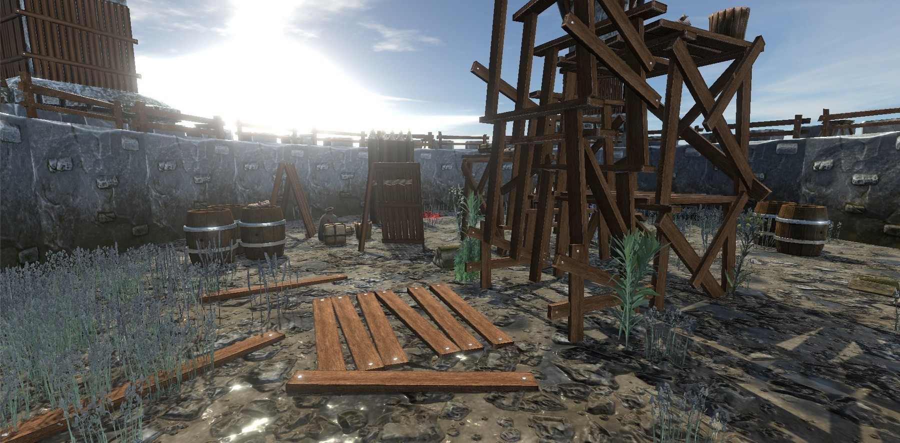 ArtStation - Modular Stone Castle (PBR) | Game Assets