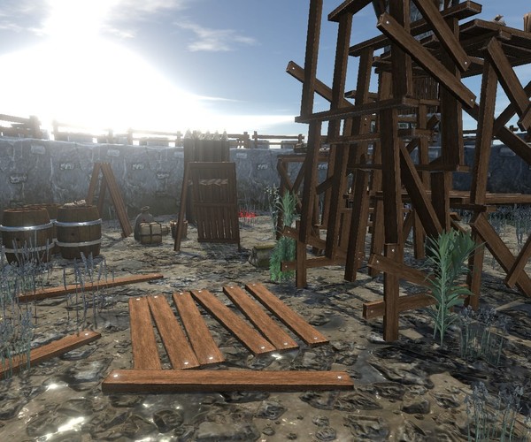 ArtStation - Modular Stone Castle (PBR) | Game Assets