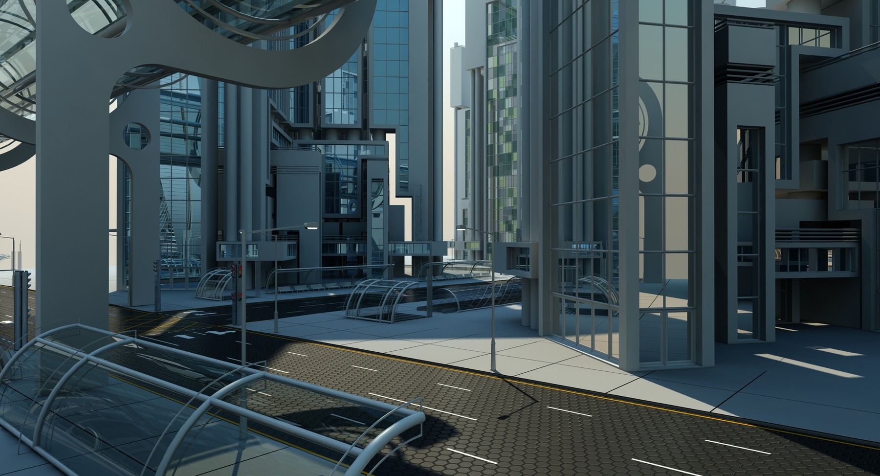 ArtStation - Future City HD 6 | Resources