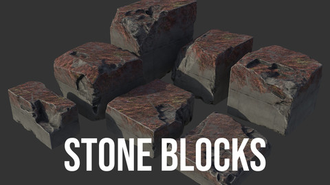ArtStation - Stone Blocks | Game Assets