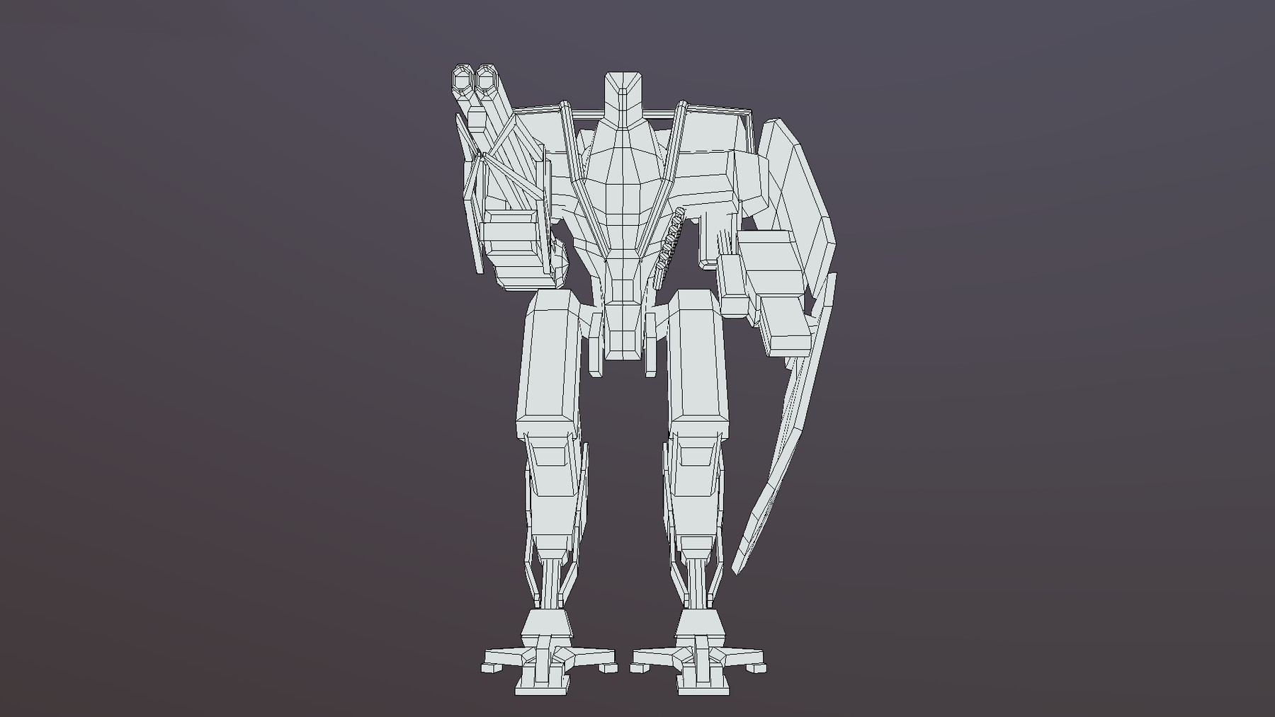 ArtStation - Mech Warmachine | Game Assets
