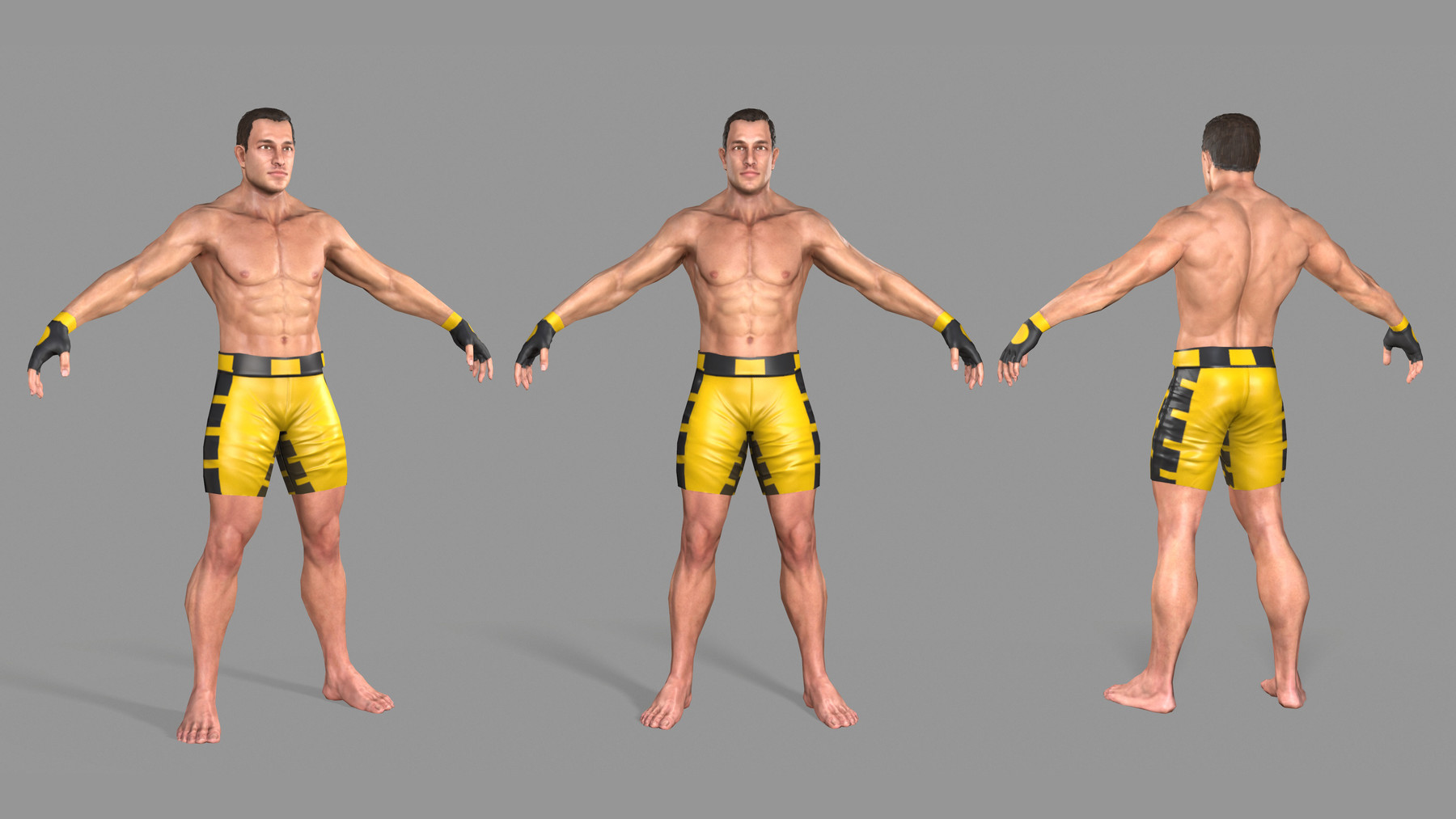 ArtStation - UFC Boxer | Game Assets