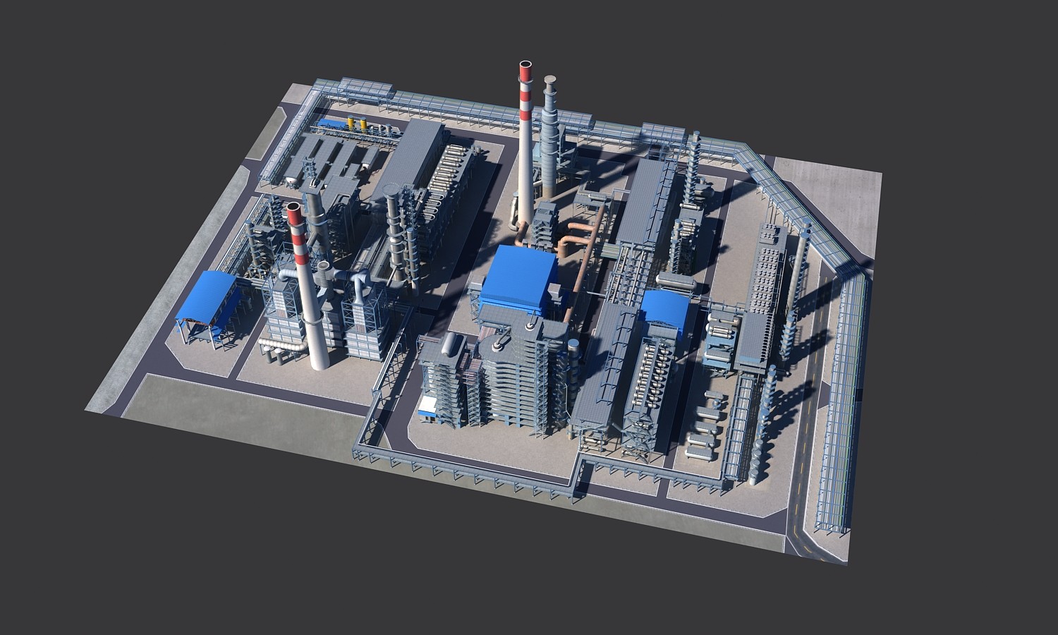 ArtStation - oil Refinery | Resources