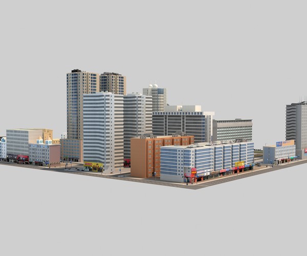 ArtStation - city pack | Resources