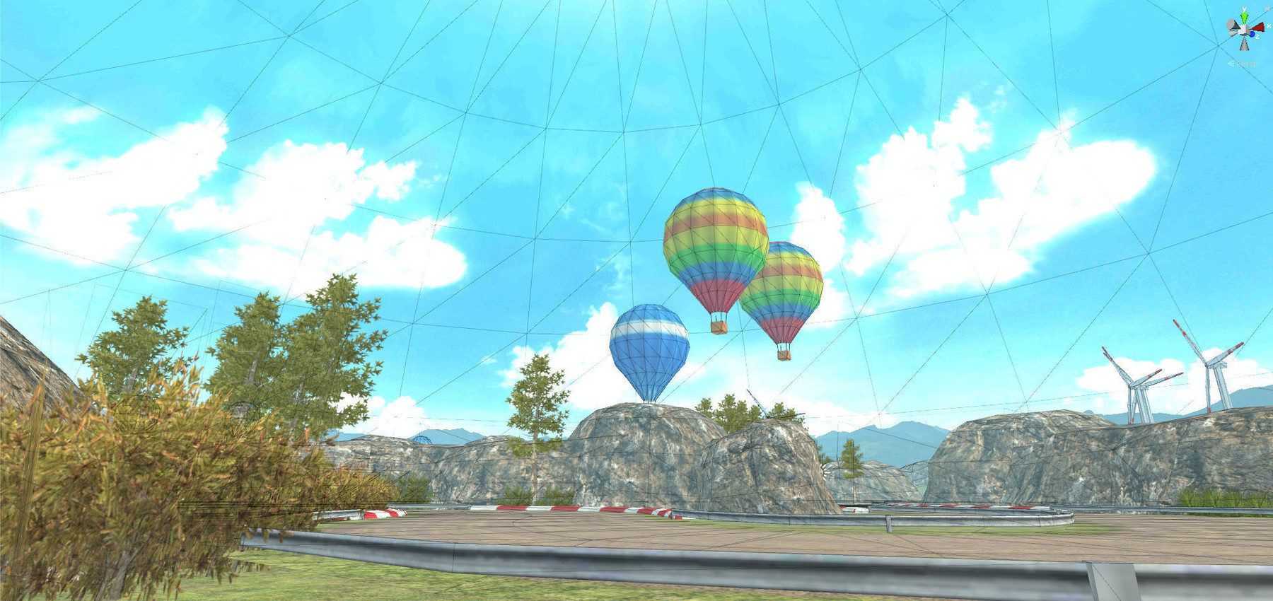 ArtStation - Rally Race Track Road Environment Pack For Mobile Games ...