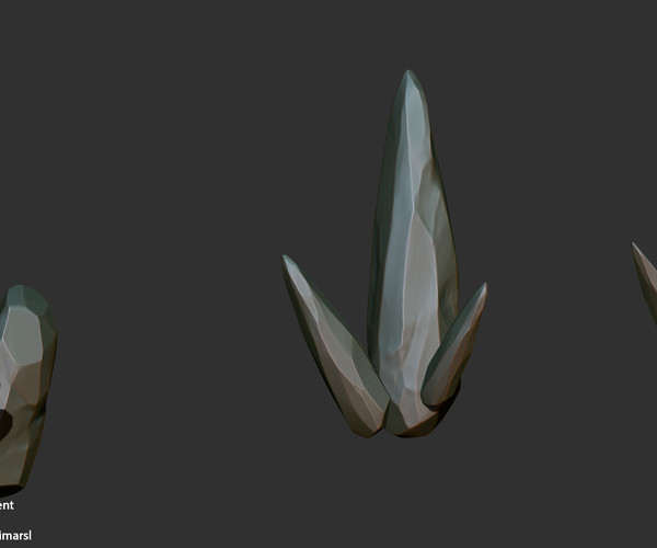 ArtStation - Top-Down Caves Environment Pack | Game Assets