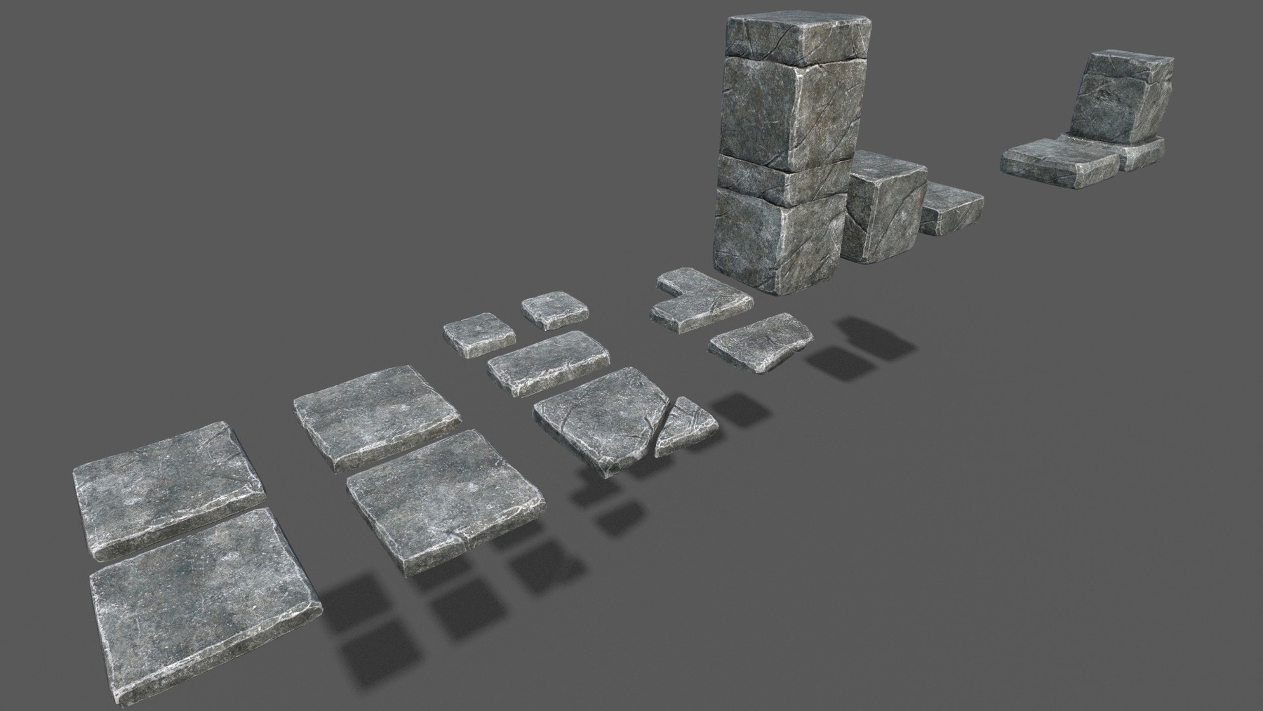 ArtStation - Top-Down Caves Environment Pack | Game Assets