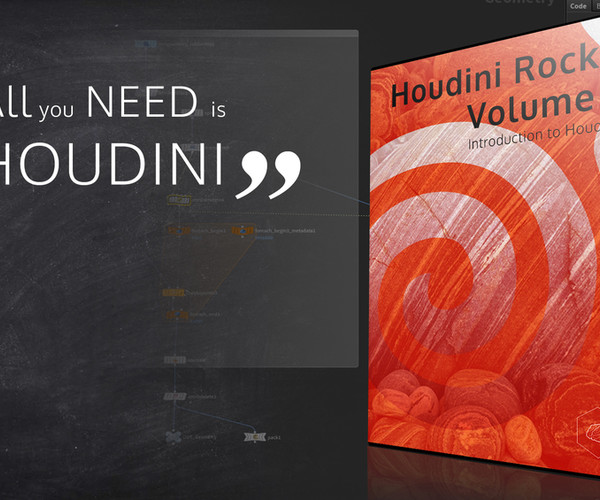 ArtStation - VFX'n'GO - Houdini Rocks - Volume 1 | Tutorials