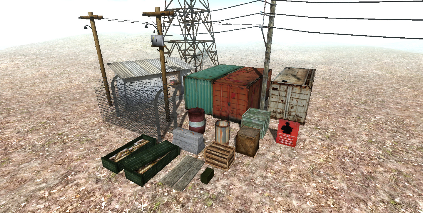 ArtStation - Military Prop Pack Lowpoly Game Ready | Game Assets