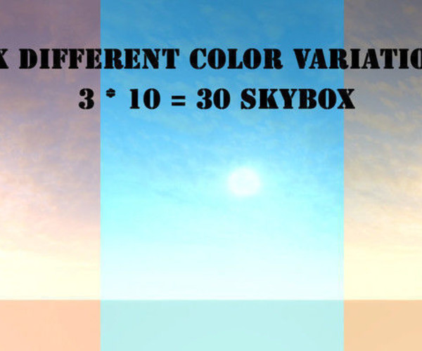 ArtStation - Skybox Pack for games | Game Assets