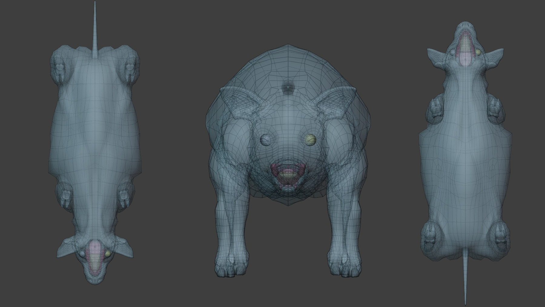 ArtStation - Pig | Game Assets