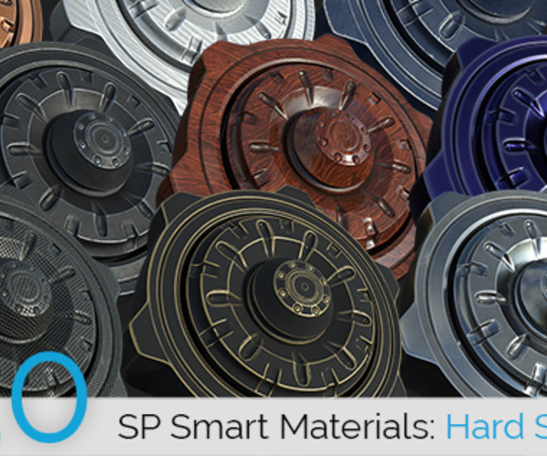 ArtStation - SP Smart Materials: Hard Surface [110 SMaterials] | Game ...