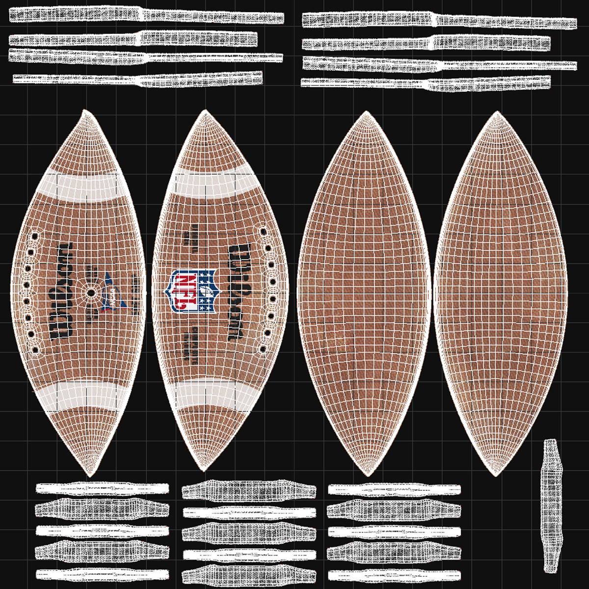 ArtStation - American Football | Game Assets