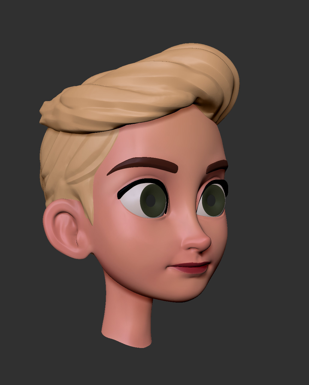 ArtStation - Cartoon Female Face | Game Assets
