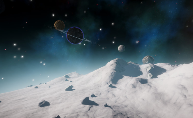 ArtStation - Cosmoscape Space Environment Art | Game Assets