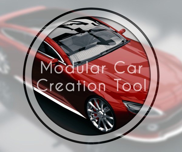 ArtStation - Modular Car Creation Tool | Resources