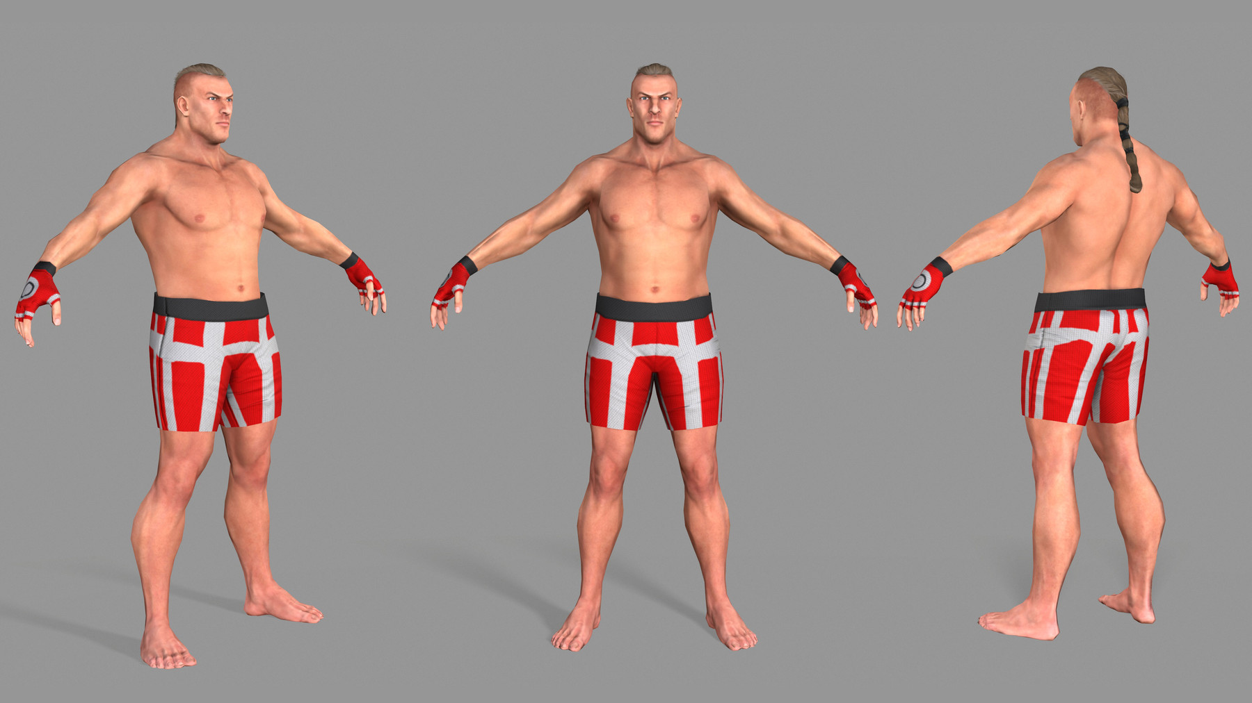 ArtStation - UFC Boxer | Game Assets