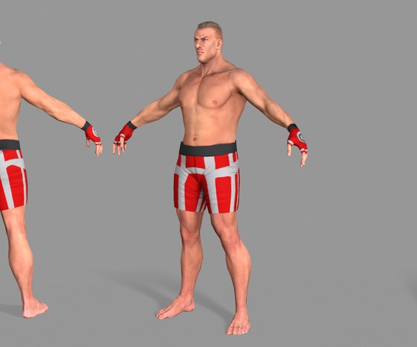 ArtStation - UFC Boxer | Game Assets