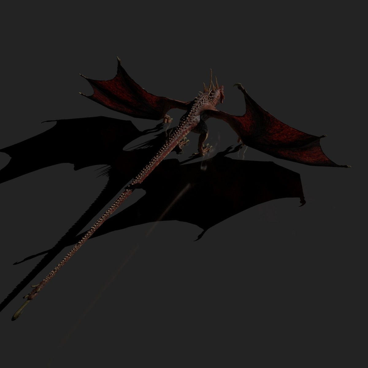 ArtStation - Vulture Dragon Maya rig | Resources