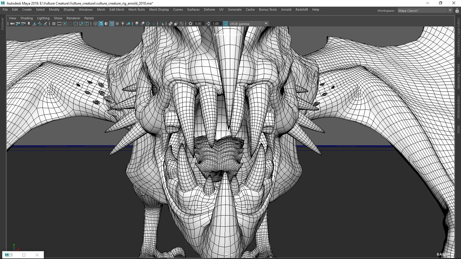 ArtStation - Vulture Dragon Maya rig | Resources