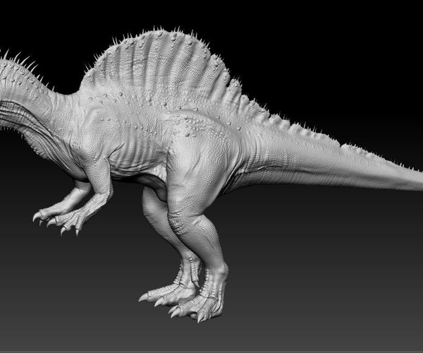 ArtStation - Spinosaurus dinosaur Maya rig | Resources