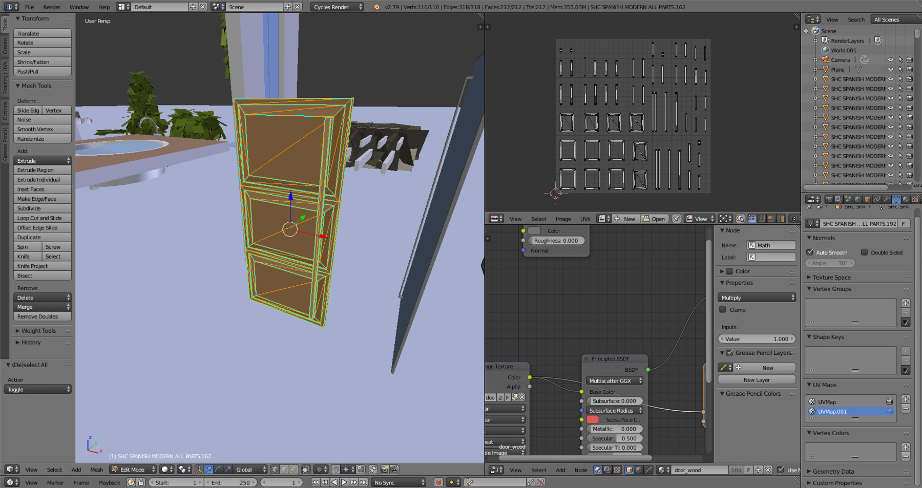 ArtStation - Modular Double Mansion Assets Pack | Resources