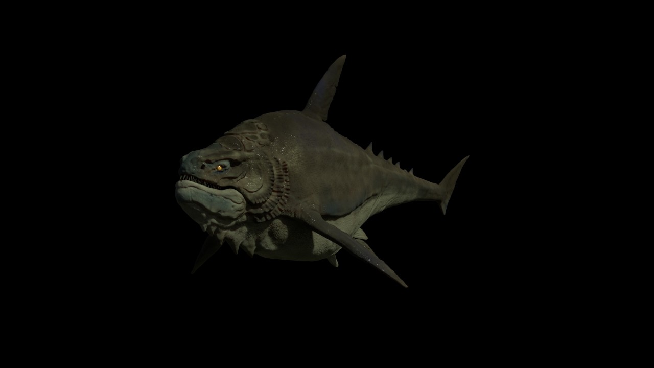 ArtStation - Sea Beast Maya Rig | Resources
