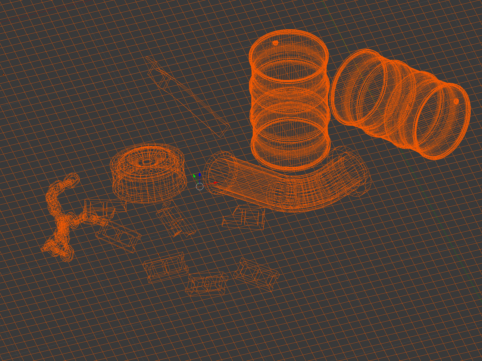 ArtStation - Muddy Junkyard Scene with Props and Debris | Game Assets