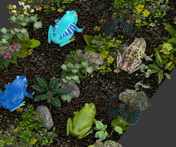 ArtStation - frog collection | Resources