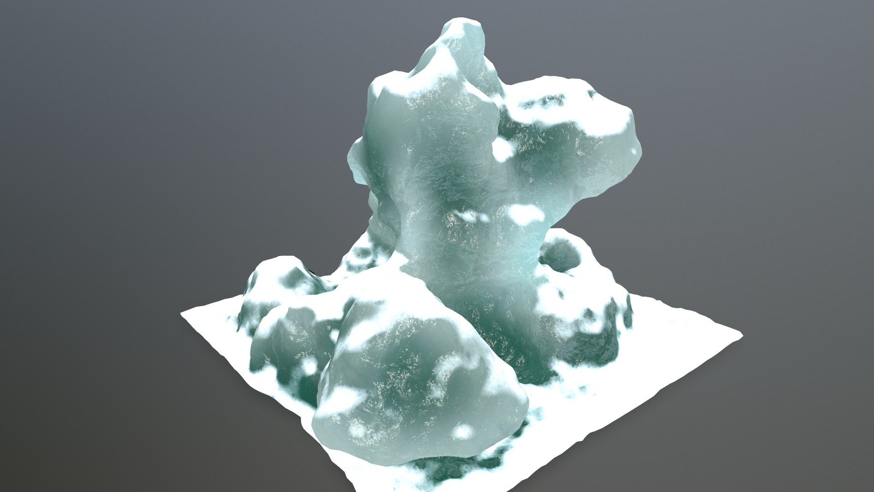 ArtStation - ice rocks | Resources